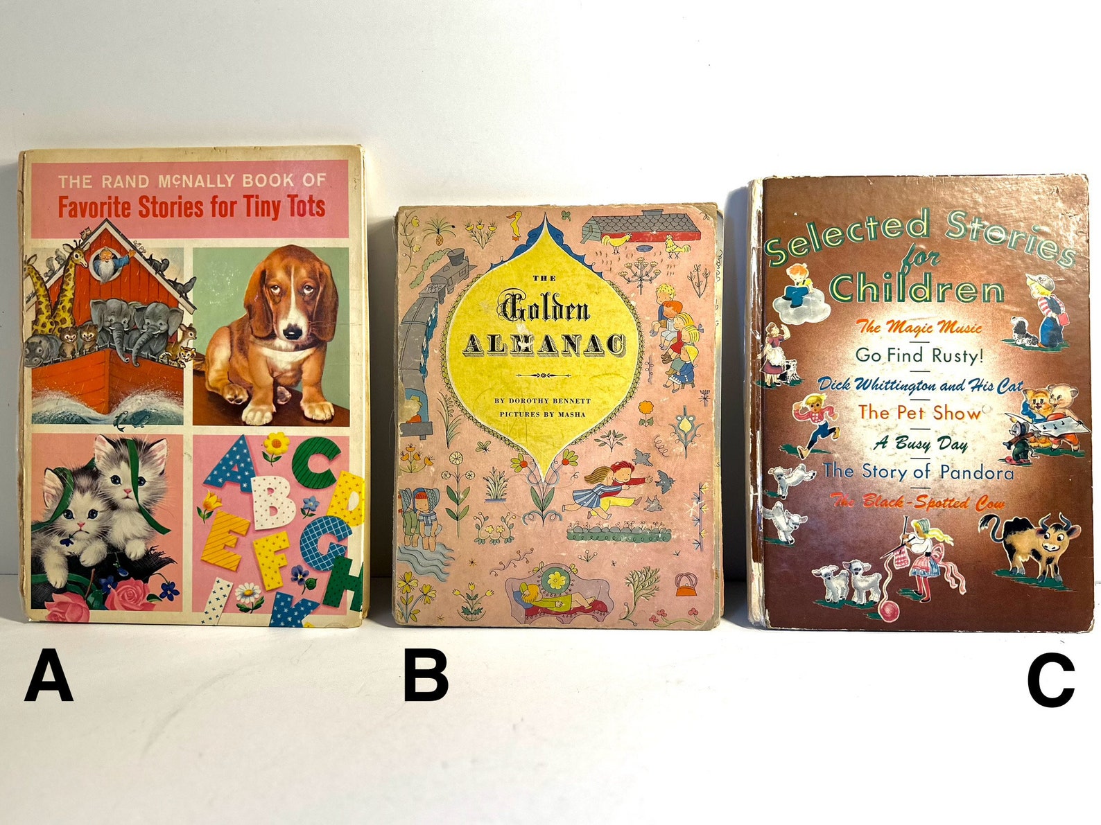 Vintage 1940s Hardback Children's Books, Sold Separately - Golden ...