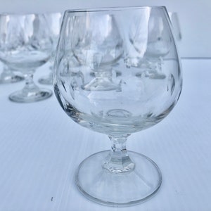 Vintage, Crystal, Brandy Cognac Snifters, Gorgeous, Rare Set of 12 ...