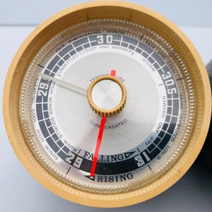 Vintage, Rare, Taylor, MCM Binocular Style, Tabletop Weather Station in ...