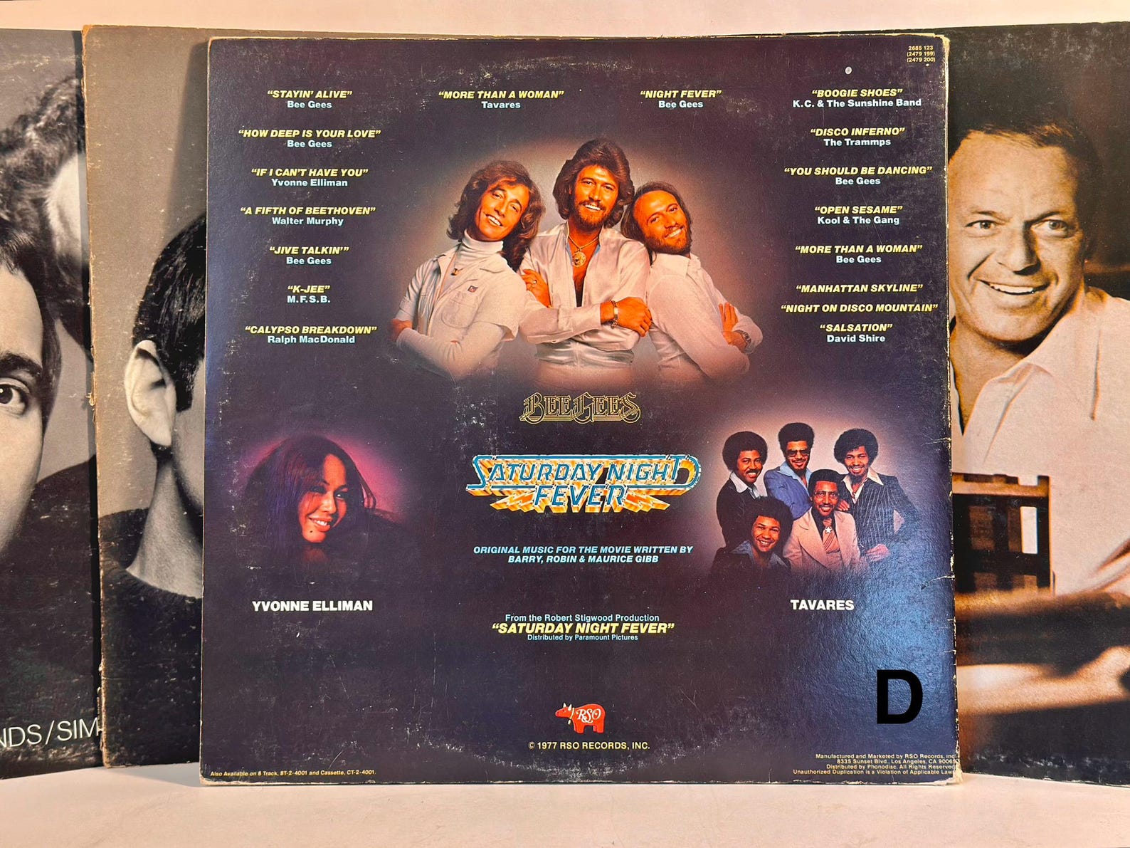 Vintage 1960s/1970s Musical Albums - Simon + Garfunkel Bookends, Frank ...
