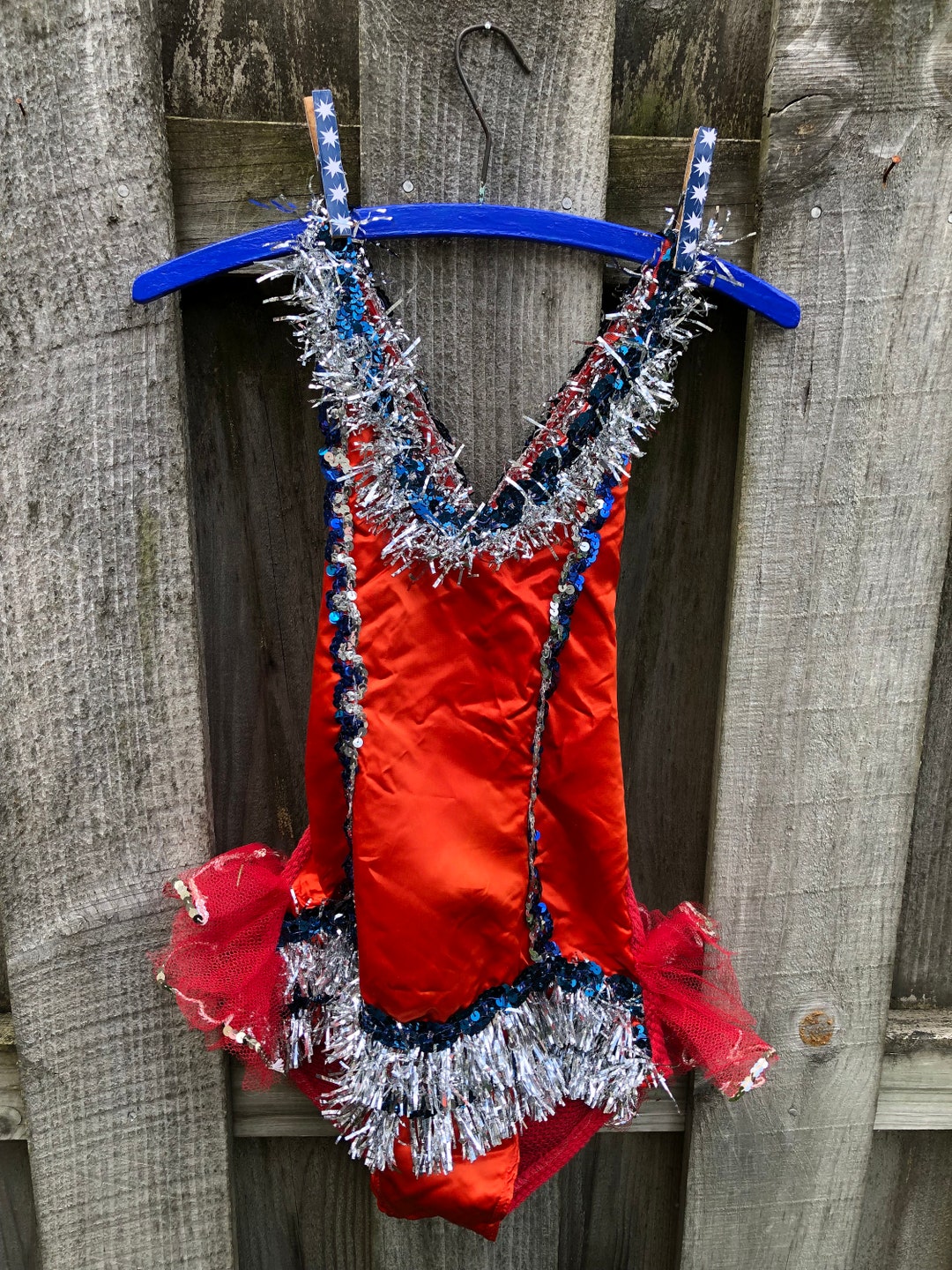 Vintage, Girl's Patriotic Costume, Dance Costume, Parade Costume, July ...