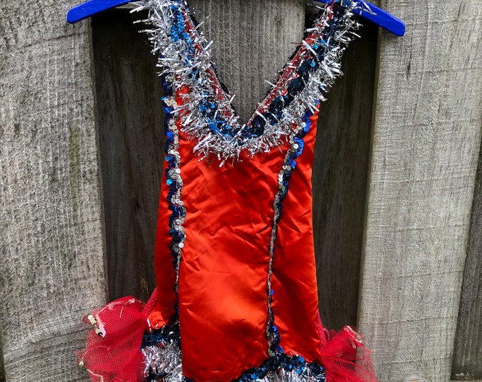 Vintage, Girl's Patriotic Costume, Dance Costume, Parade Costume, July ...