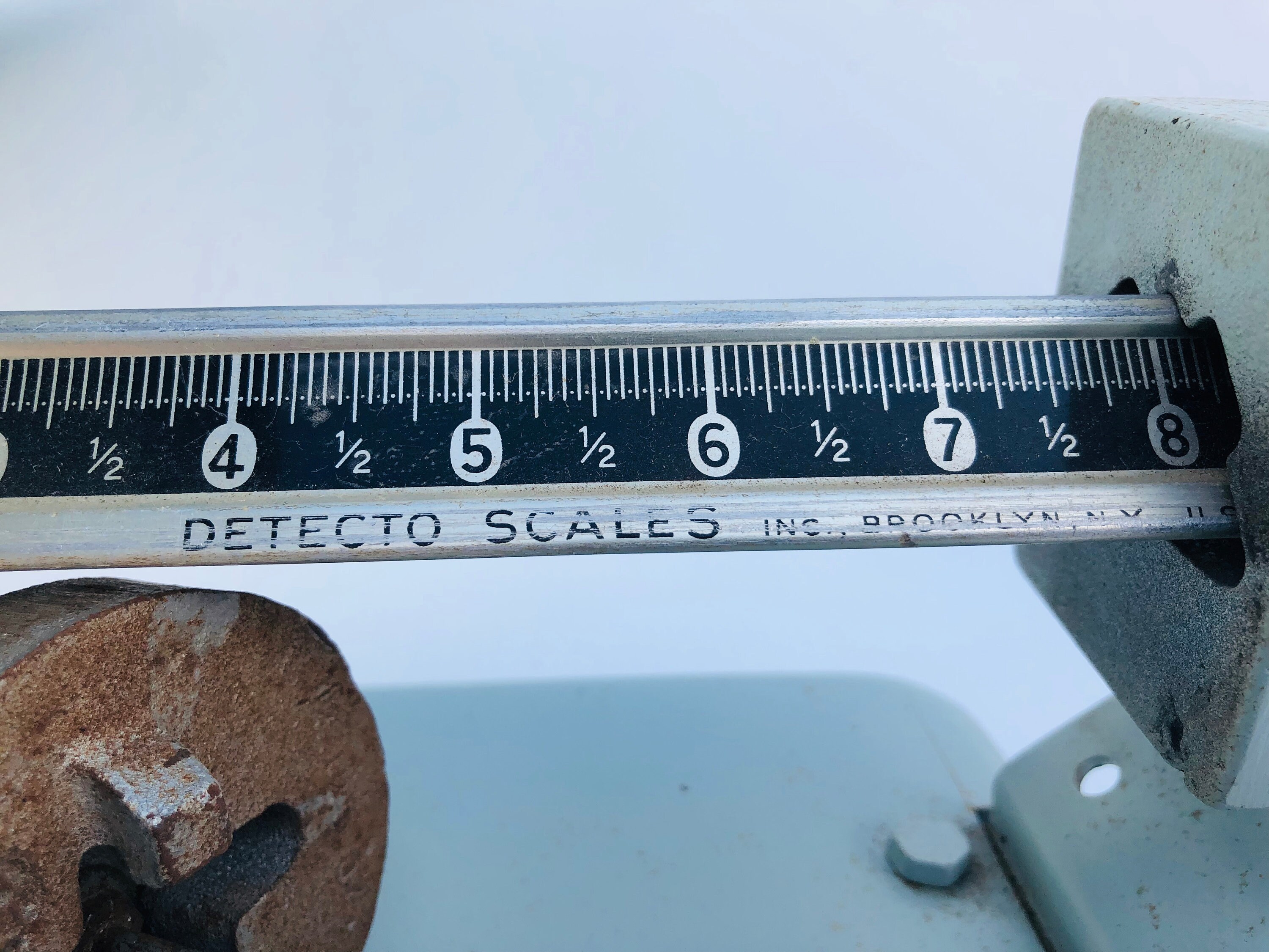 Antique Detecto Light Blue Cast Iron Baby Scale Working | Etsy