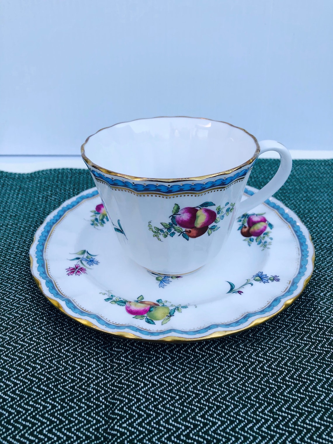 Antique Vintage Collection of 7 Sets 14 Pieces Tea Cups and - Etsy