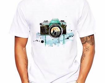 Camera T Shirt | Etsy