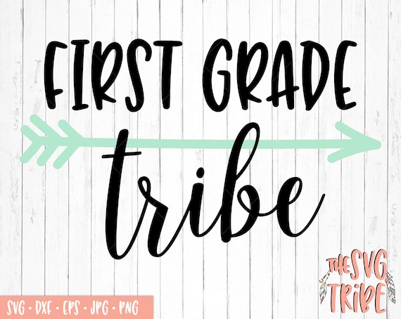 First Grade Tribe SVG Back to School School 1st Grade Svg | Etsy