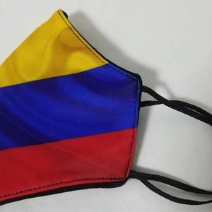 Colombian Flag Bandera Colombiana Fashionable Reusable Washable Face ...