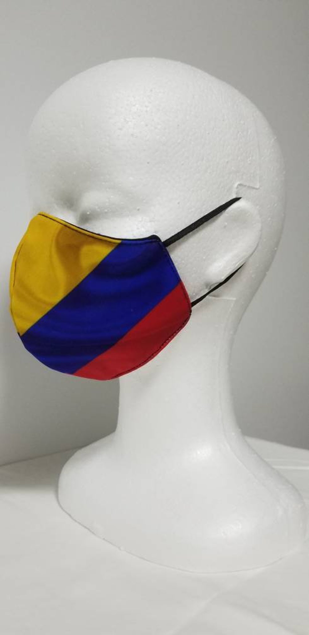 Colombian Flag Bandera Colombiana Fashionable Reusable Washable Face ...