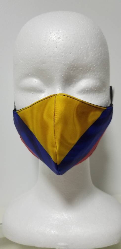 Colombian Flag Bandera Colombiana Fashionable Reusable Washable Face ...