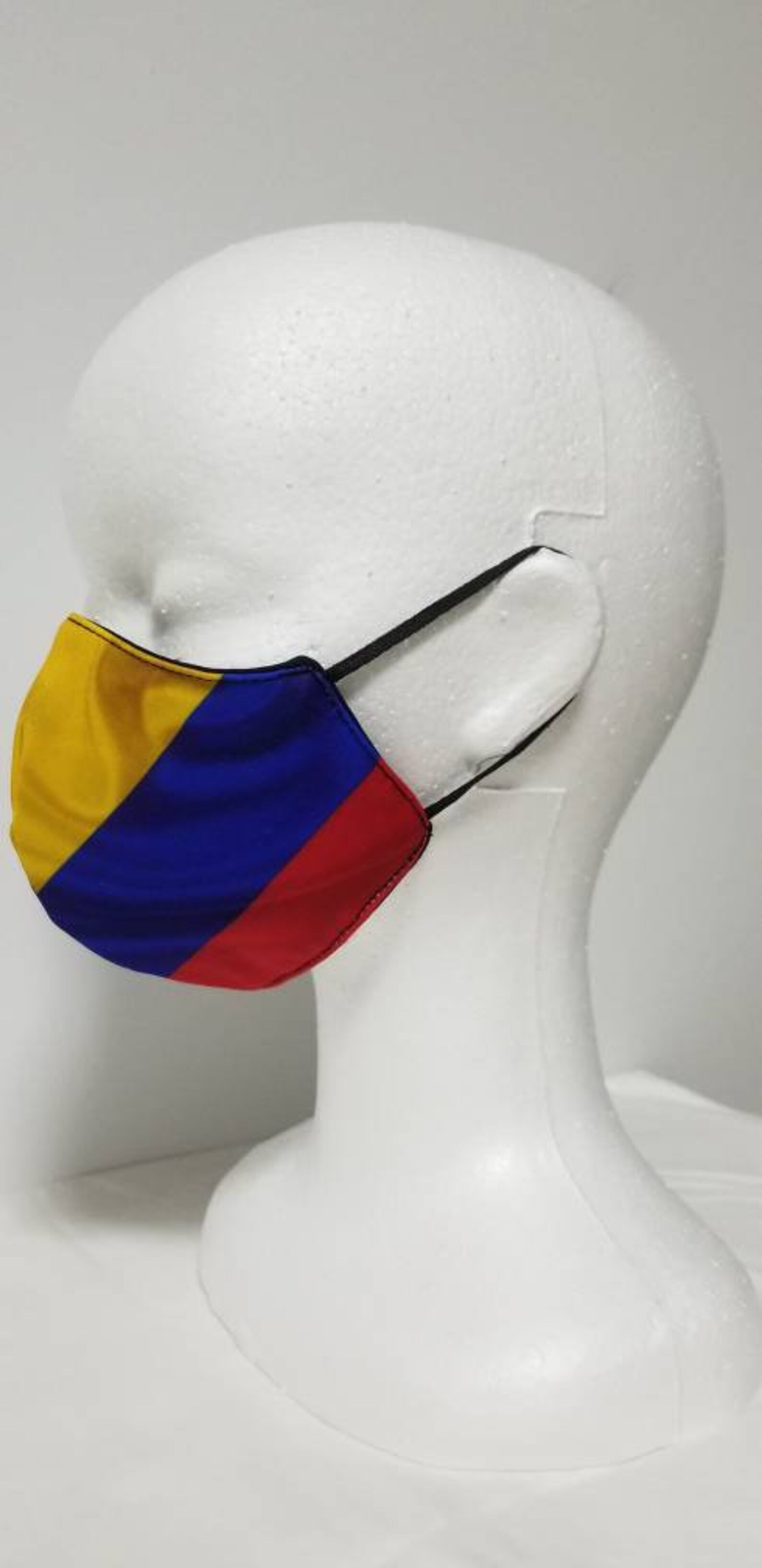Colombian Flag Bandera Colombiana Fashionable Reusable Washable Face ...