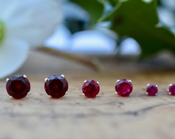 Lab Created Star Ruby - Etsy