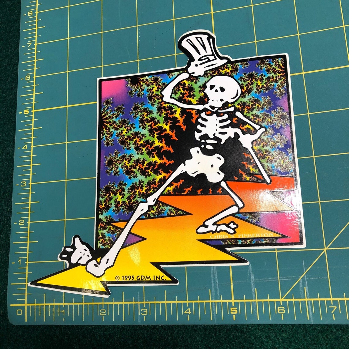 NEW Vintage Grateful Dead Skeleton w/ Top Hat Large 1995 | Etsy