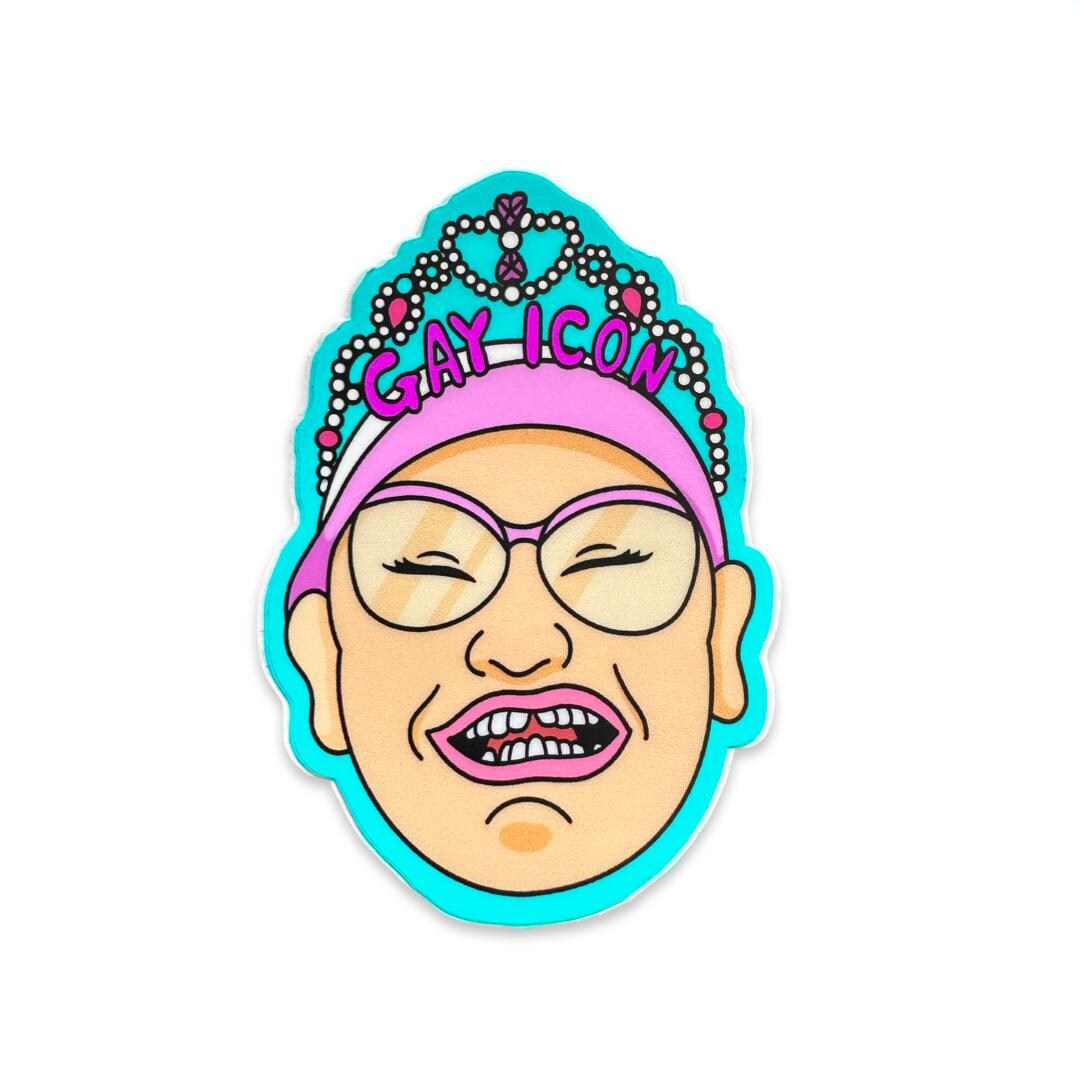 Gypsy Rose Gay Icon Vinyl Sticker - Etsy