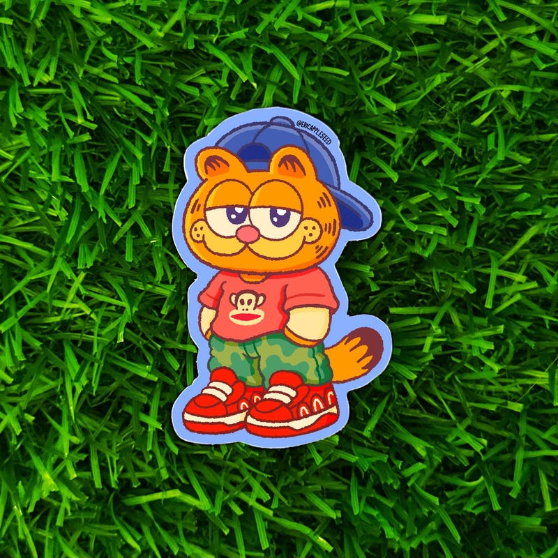 Y2k Garfield - Etsy