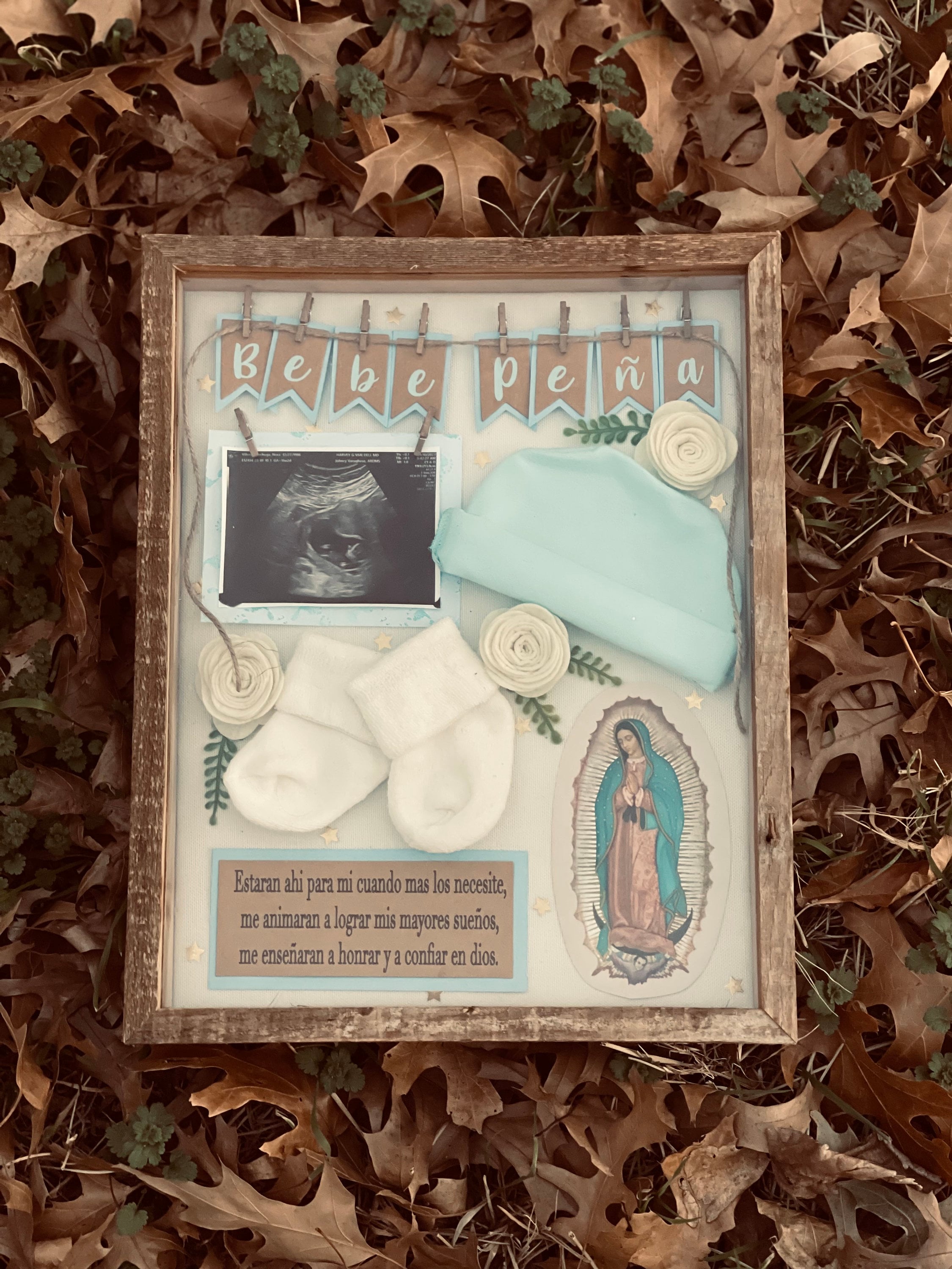 Gender Reveal Shadow Box - Etsy