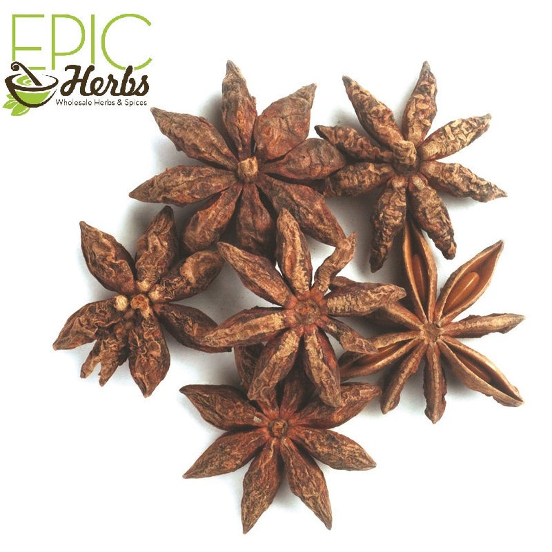 Anise, Star Whole - 1 Lb - Etsy