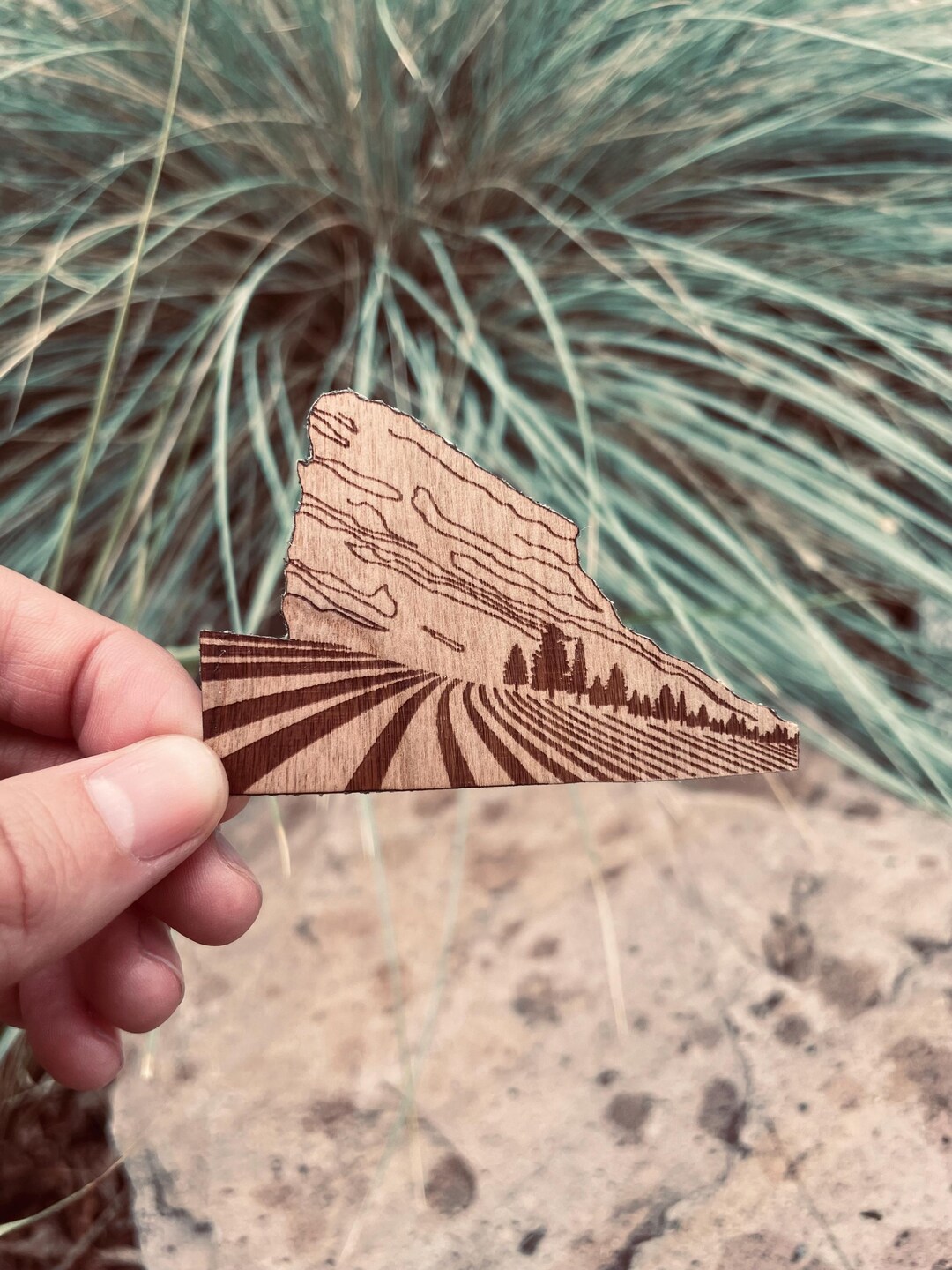 Red Rocks Amphitheater Sticker Wood Sticker Unique Sticker Concert ...