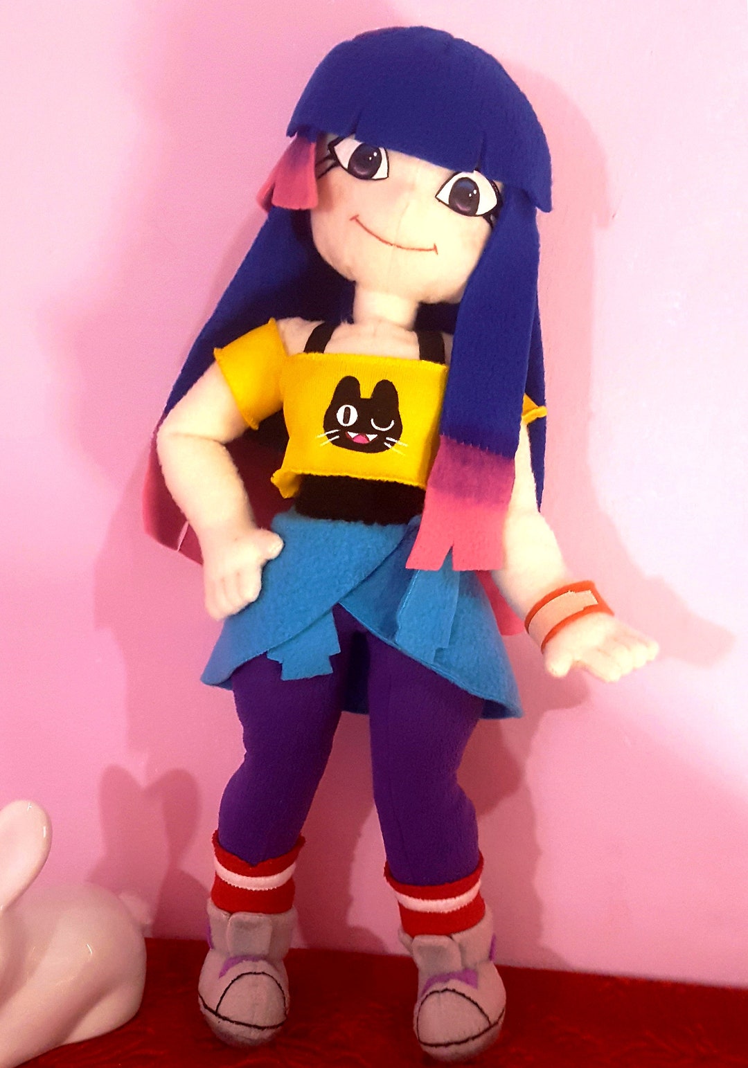 18.11" Mik Inspired Plushie Doll - Articulated - Etsy