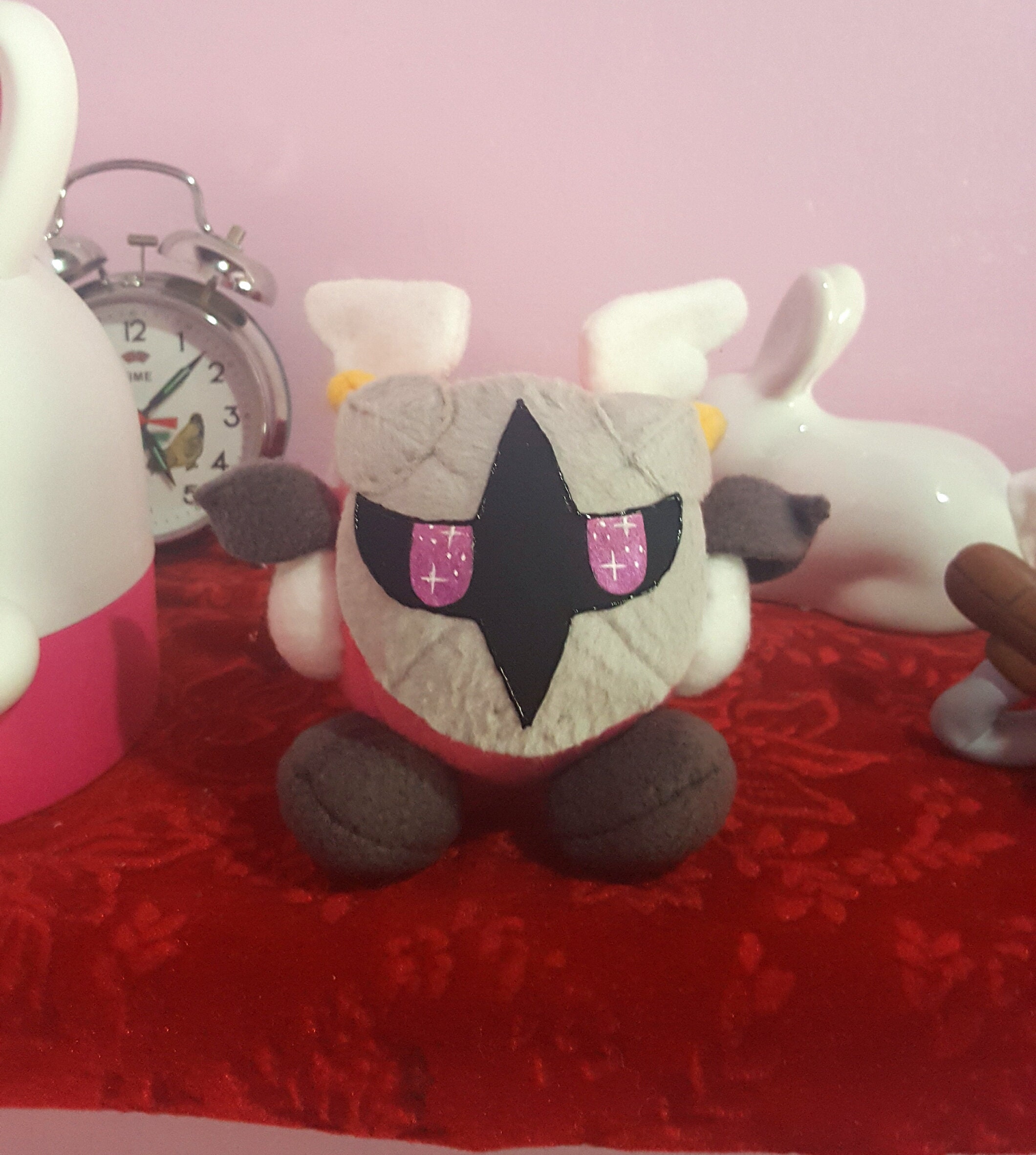 5,9" Maskless Galacta inspired Plushie, with atachable mask - Etsy España
