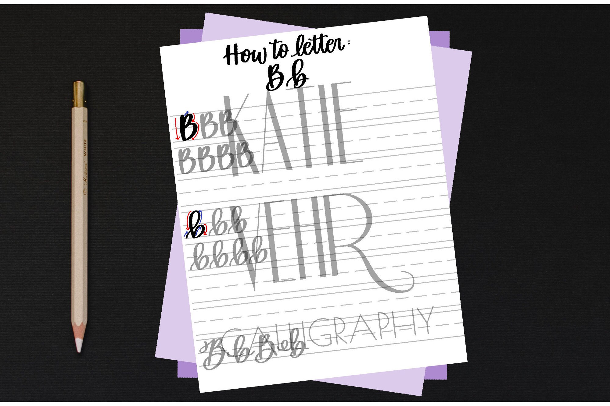Calligraphy, Calligraphy Lessons, Digital Download, Handwriting ...