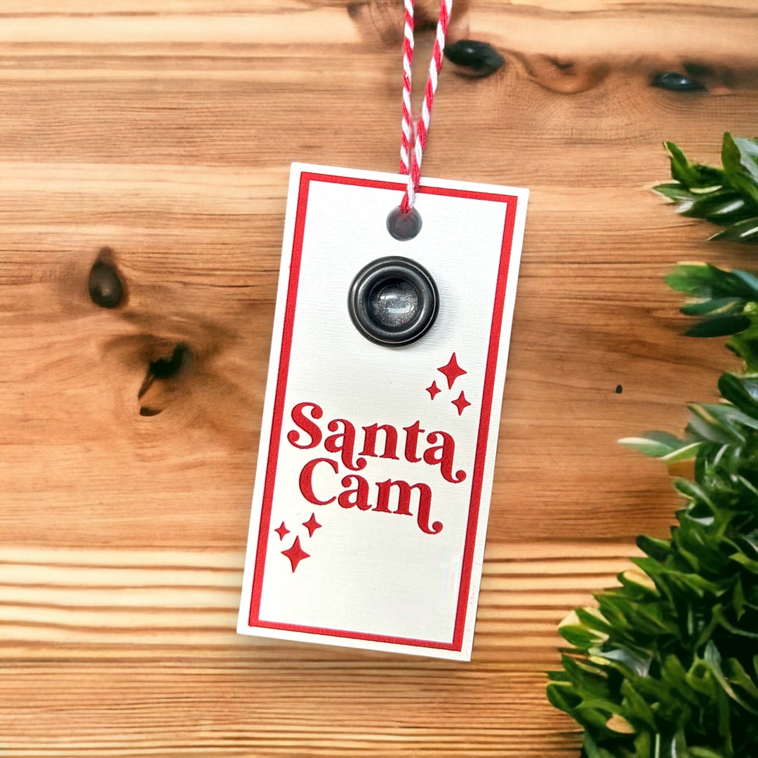 Santa Cam, Santa Camera, Elf Camera, Christmas Ornament, Christmas ...