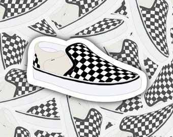 Vans Shoe Sticker - Etsy