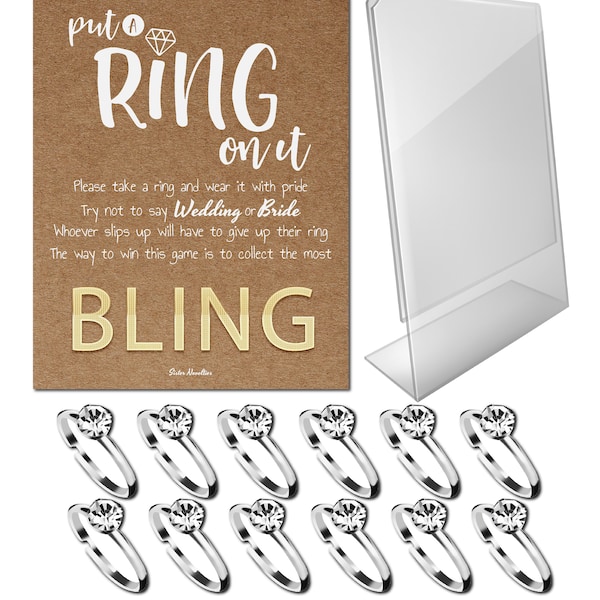 Fake Engagement Ring - Etsy