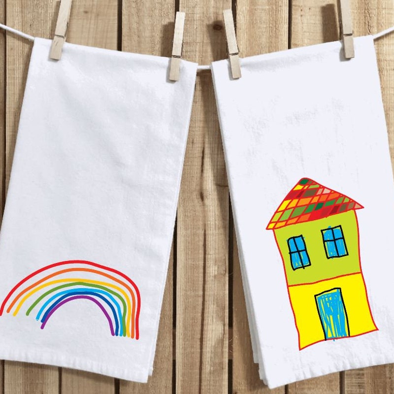 Tea Towel Art - Etsy