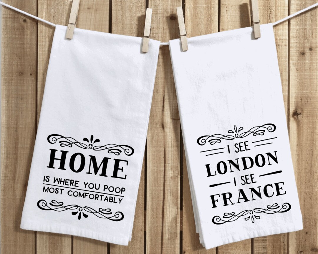 Funny Kids Bathroom Hand Towel Set, Kids Bathroom Hand Towel Set, Guest ...