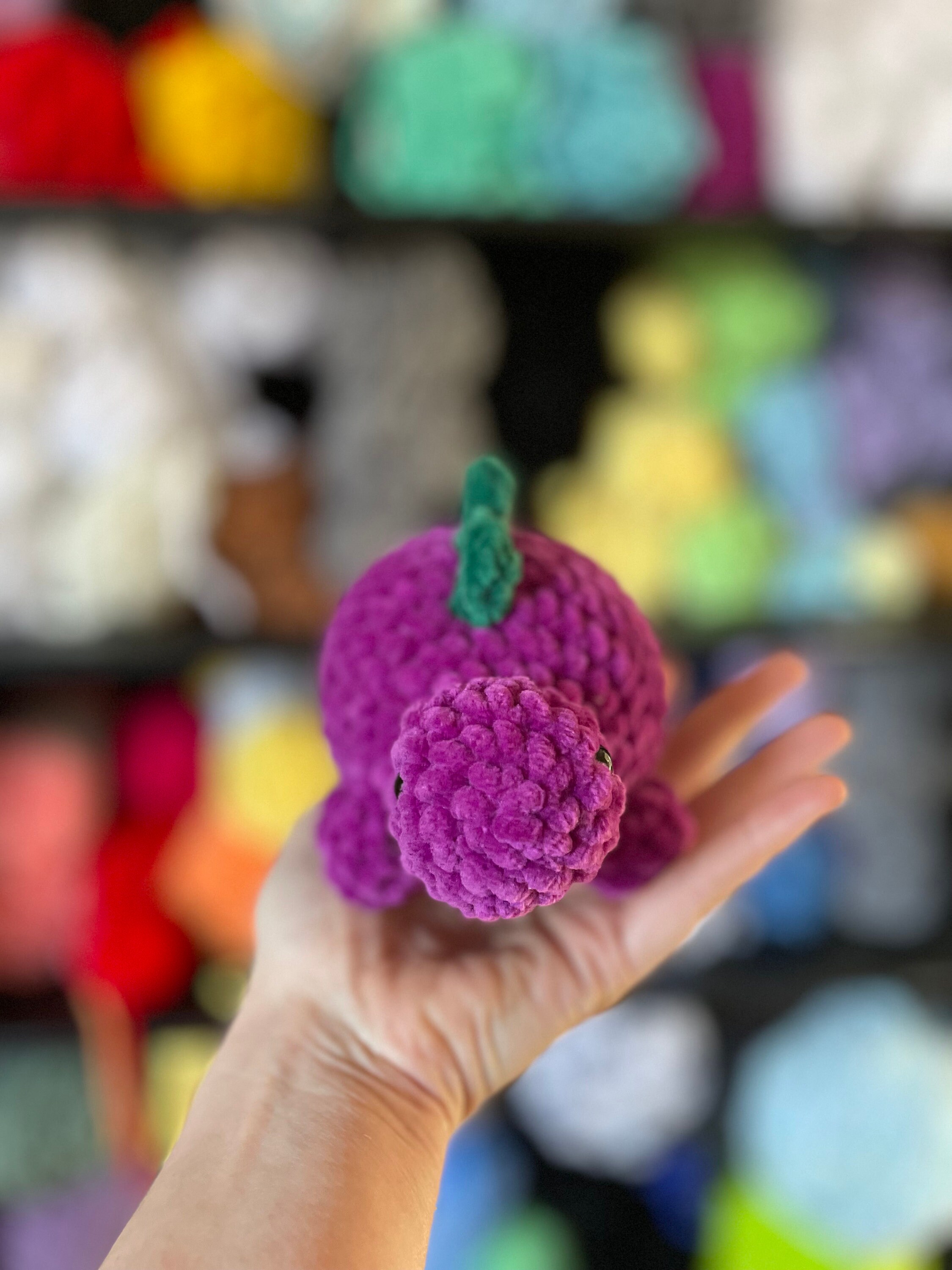 Stego Handmade Crochet Amigurami Plushie Custom Colors - Etsy