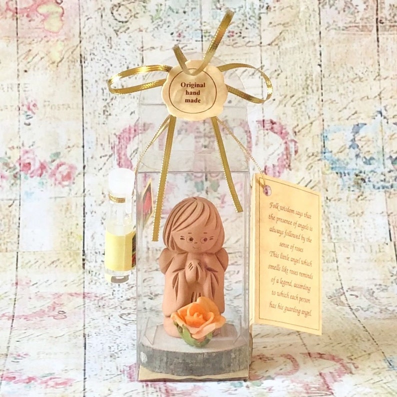 Guardian Angel Christening Baptism Gifts/ceramic Clay Angel/handmade ...