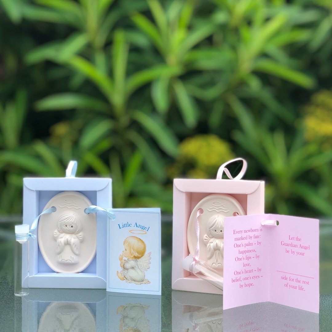 Christening Angel Gifts/ceramic Clay Angel/handmade Angels Presents ...