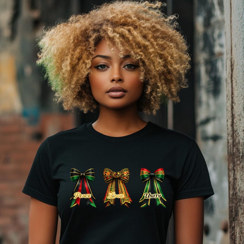 RBG Afrocentric Bow PNG Clipart | Black History Design (digital ...