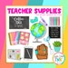 350+ Piece Teacher & School Themed CLIPART Kit - Etsy