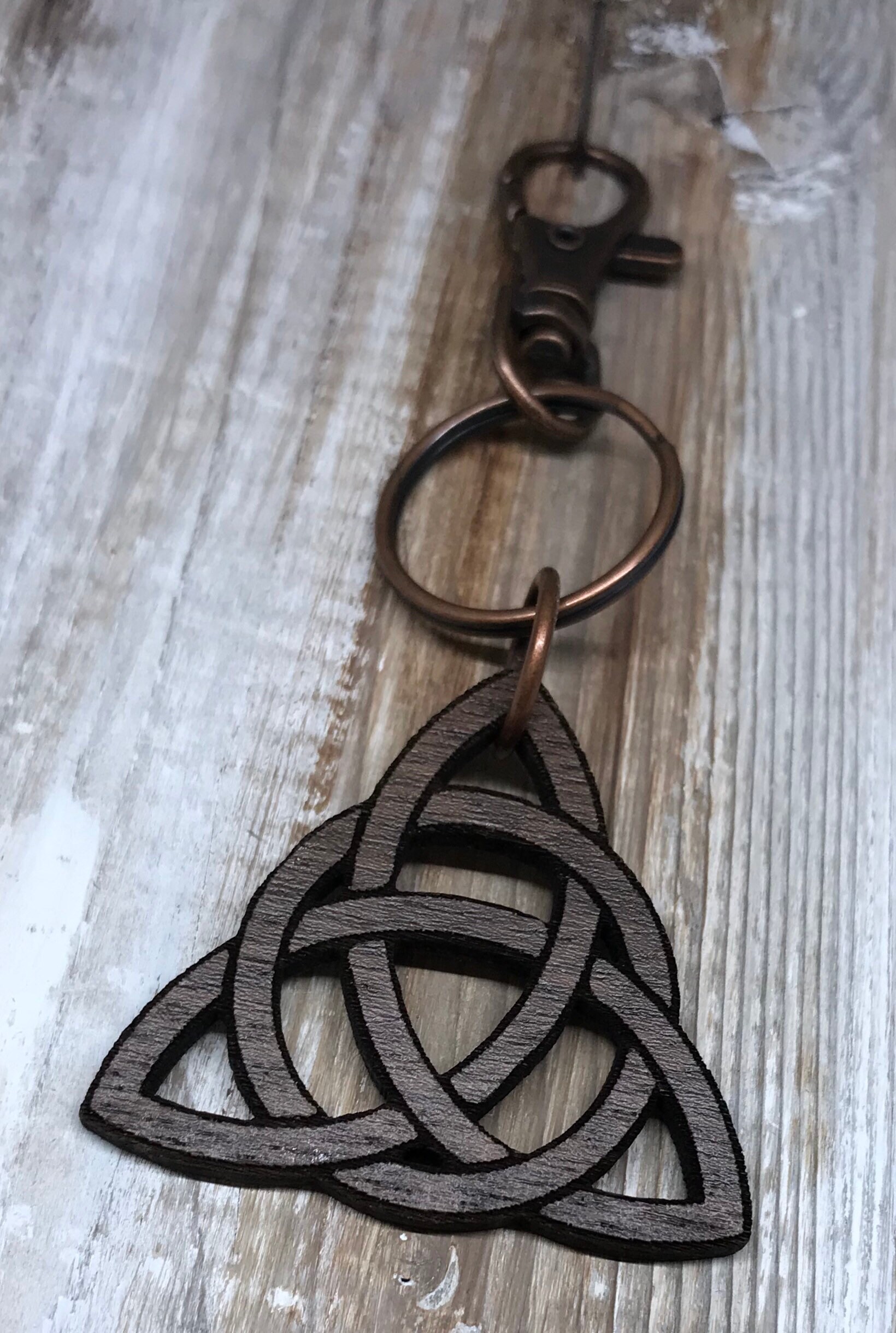 CELTIC key ring laser etched laser cut celtic sign key | Etsy