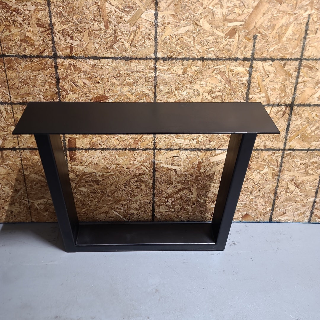 Tube Steel Rectangular "box" Dining Table Legs (set of 2) - Etsy