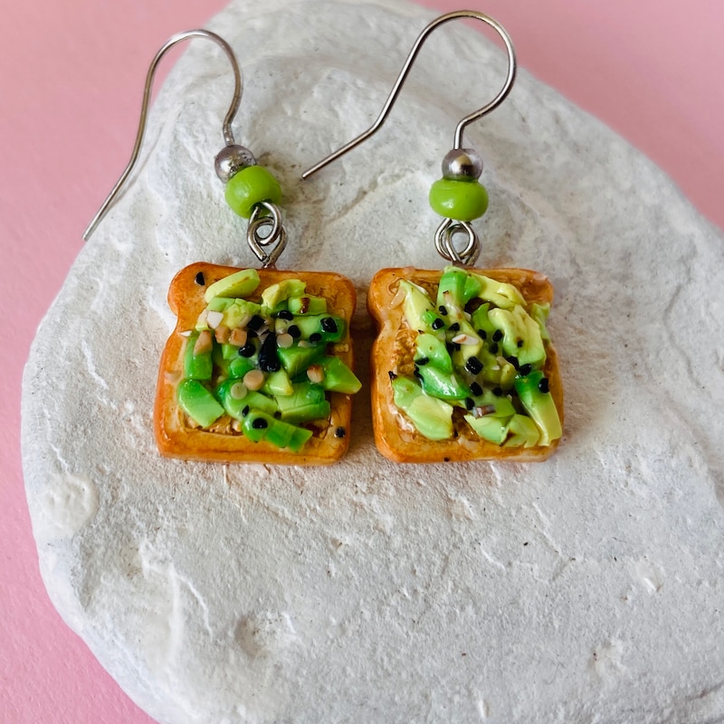 Toast Earrings - Etsy