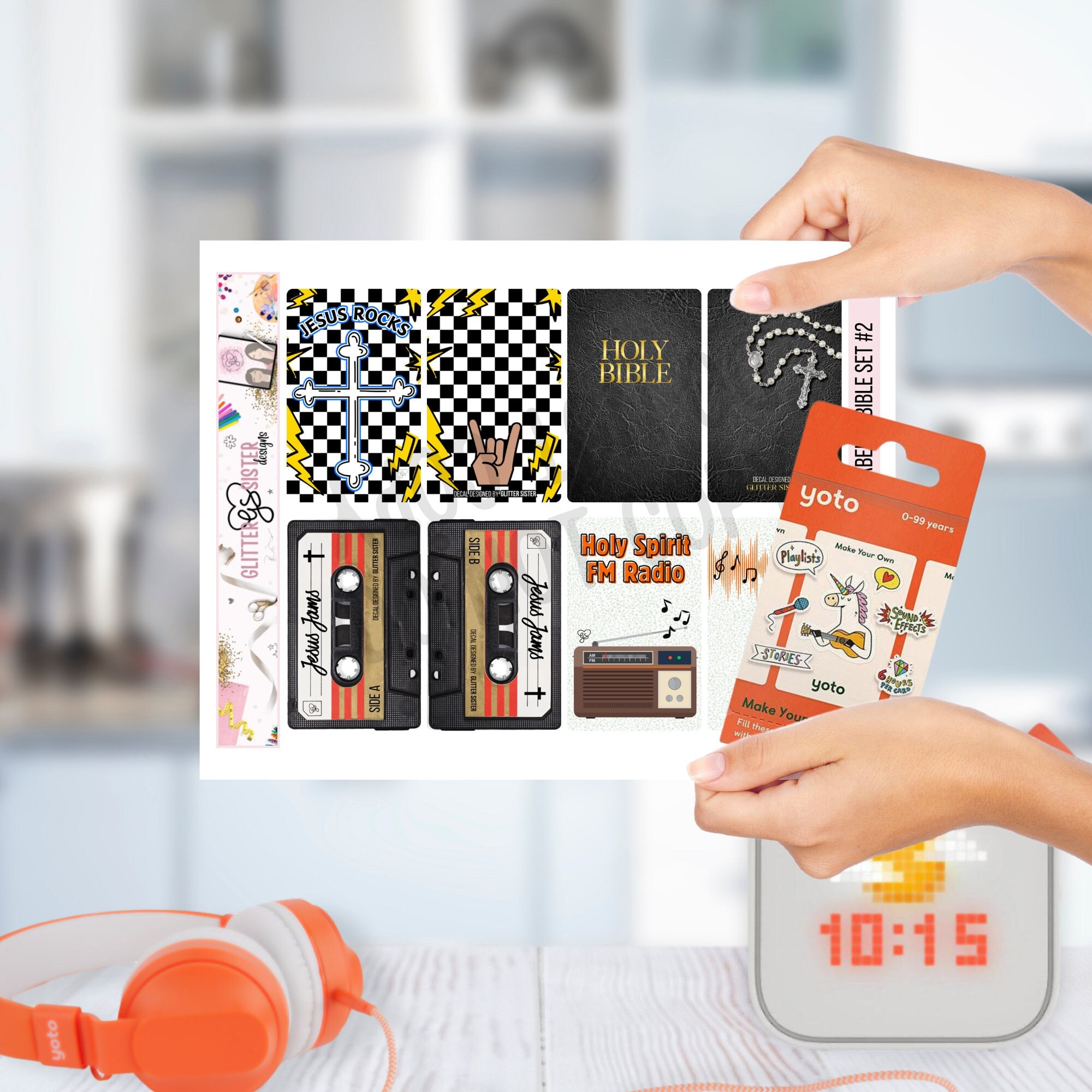 Printable PDF Yoto Card Labels Bible Set 2 - Etsy