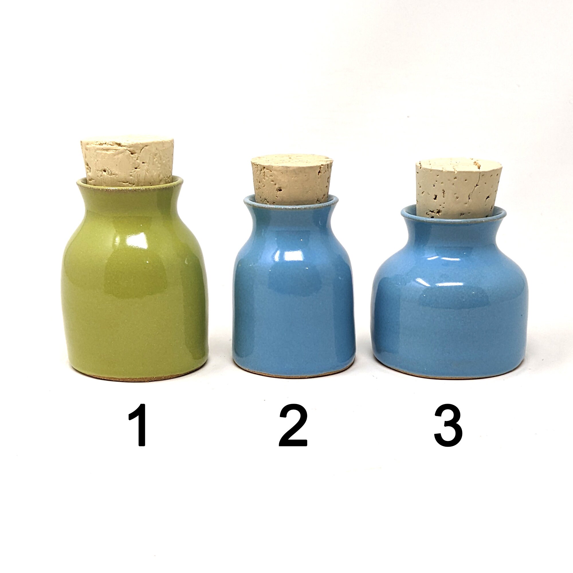 Ceramic Potion Bottles Spice Jars - Etsy