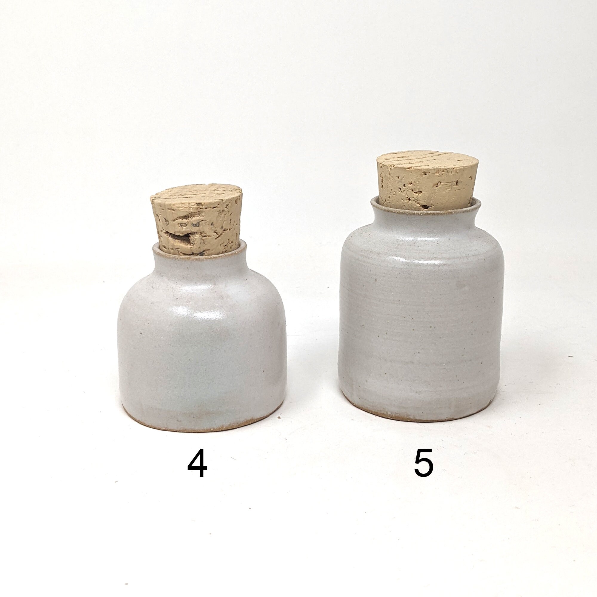 Ceramic Potion Bottles Spice Jars - Etsy