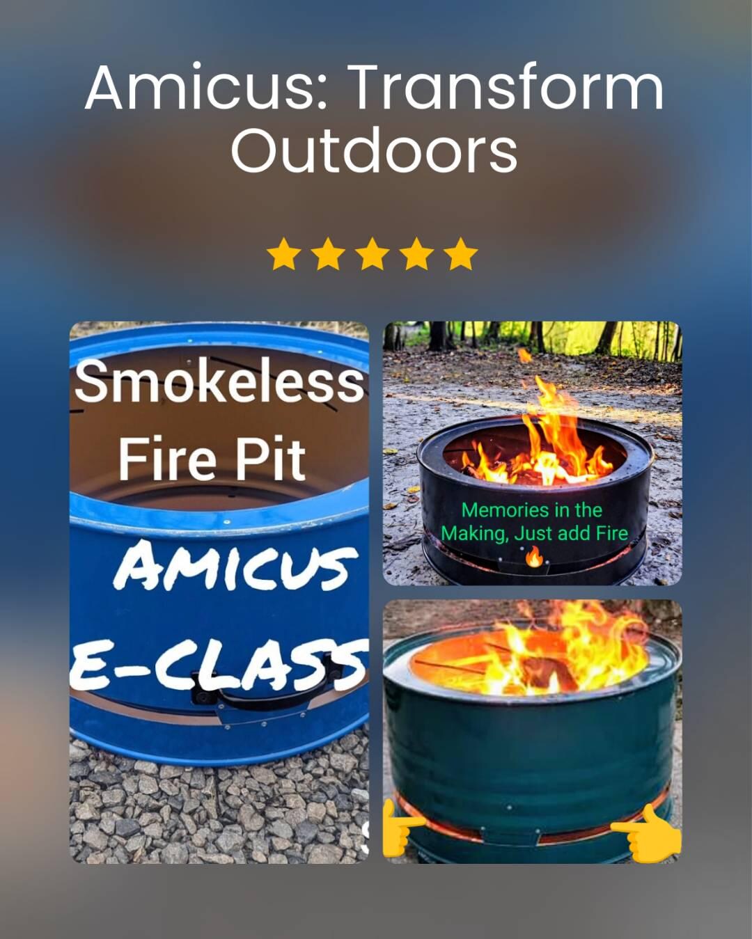 Breeo Fire Pit Alternative, Smokeless, Affordable, Truly Handcrafted ...