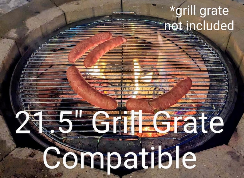 Amicus Smokeless Fire Pit, Upcycled Steel Drum, Portable Outdoor ...