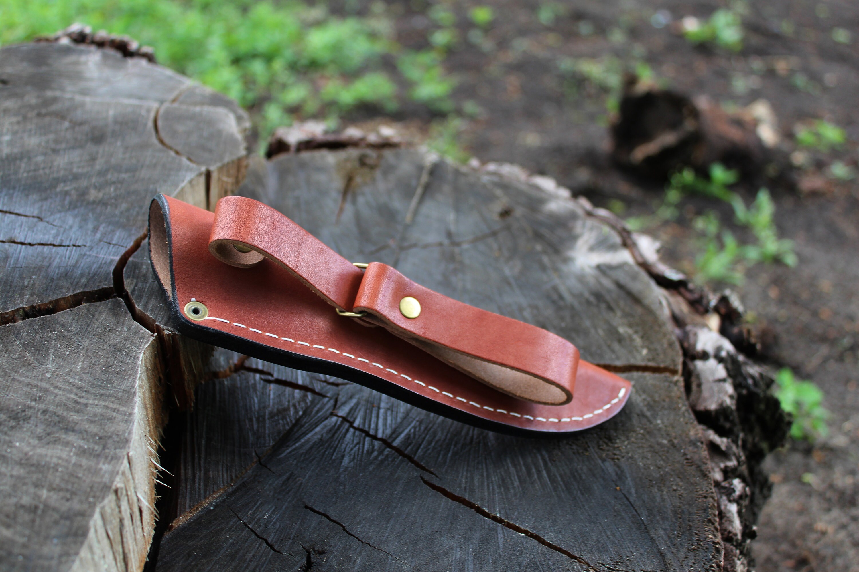 Left Hand Leather Sheath Natural Genuine Leather Sheath for - Etsy ...