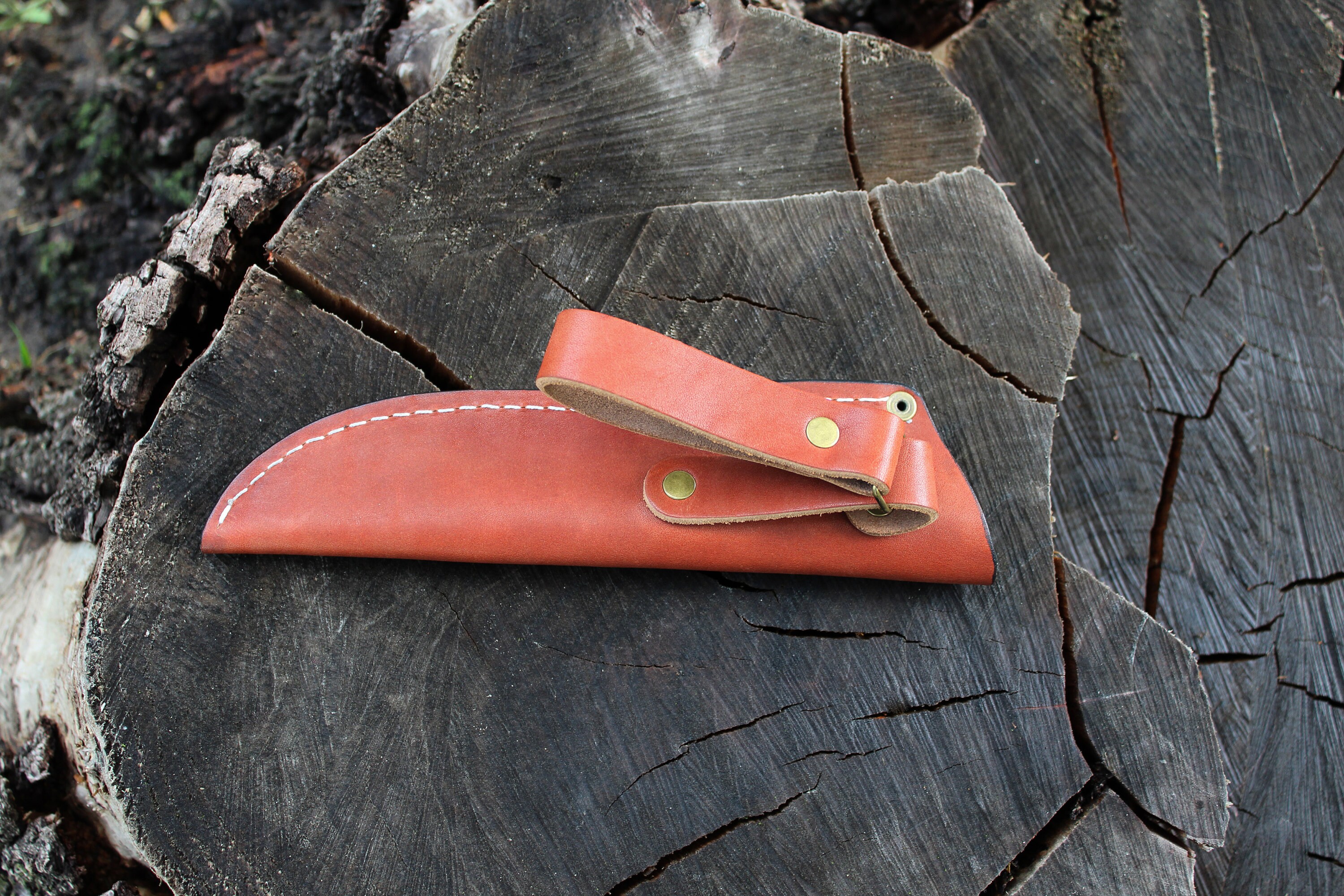 Left Hand Leather Sheath Natural Genuine Leather Sheath for - Etsy ...