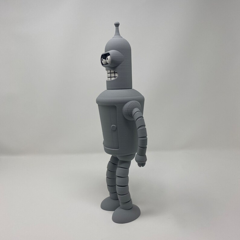 3D Printed Model of Bender From Futurama. - Etsy