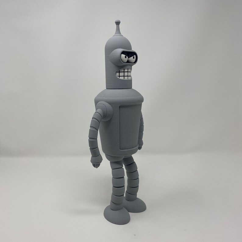 3D Printed Model of Bender From Futurama. - Etsy