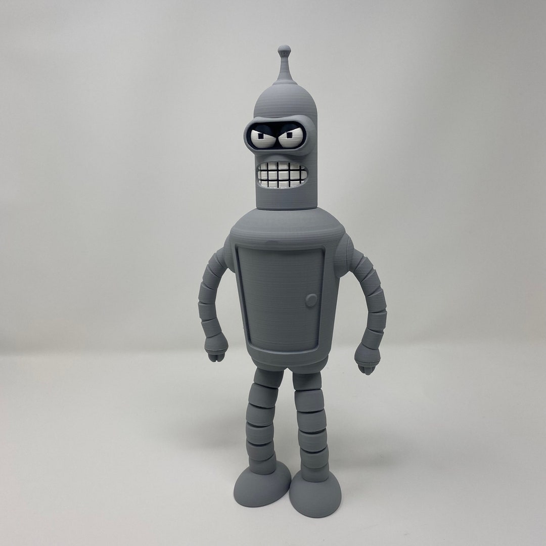 3D Printed Model of Bender From Futurama. - Etsy