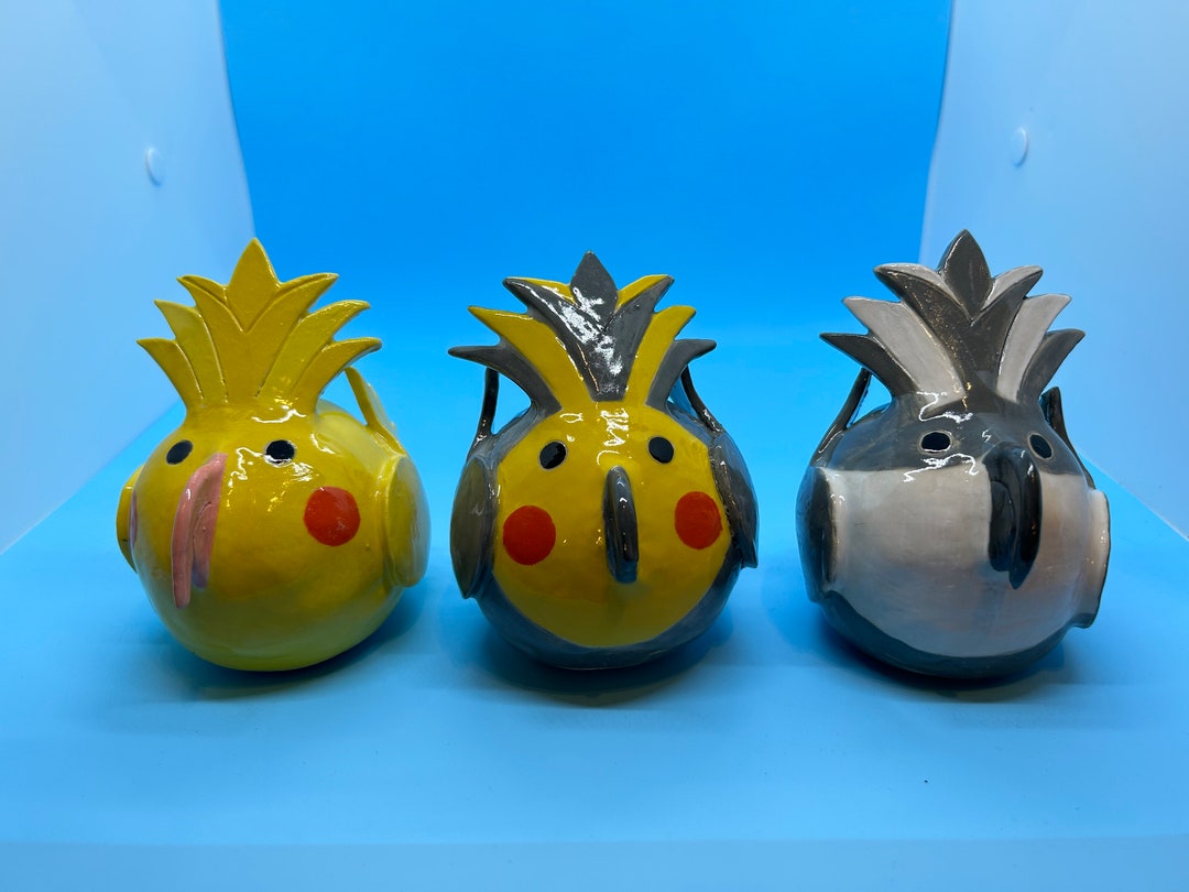 Ceramic Cockatiel Borb - Etsy