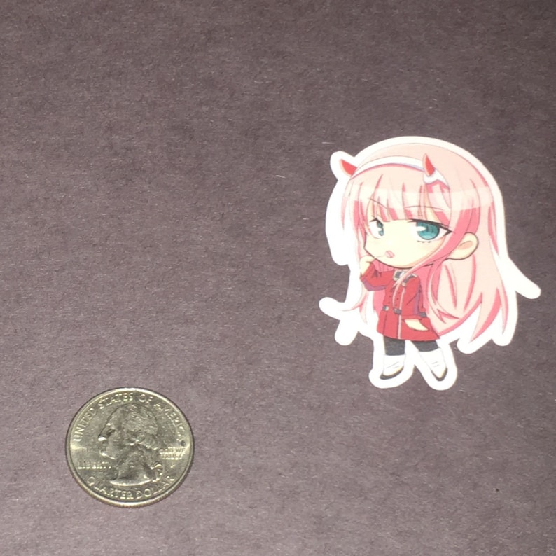 Chibi 0 2 Fanart Sticker - Etsy