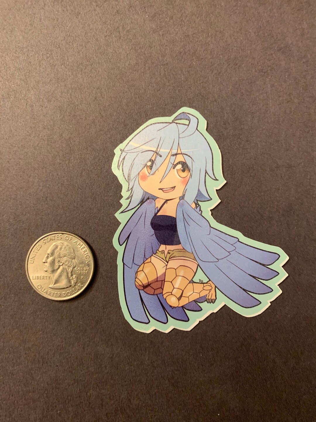 Chibi Harpy Fanart Sticker - Etsy